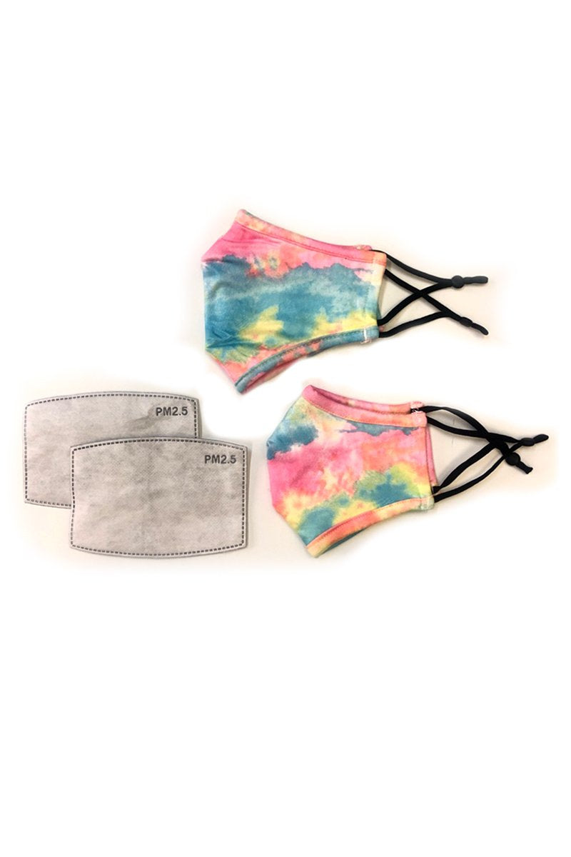 Soft Milk Silk Tie Dye Mommy & Me Masks (sold separately) – Stellaluna ...