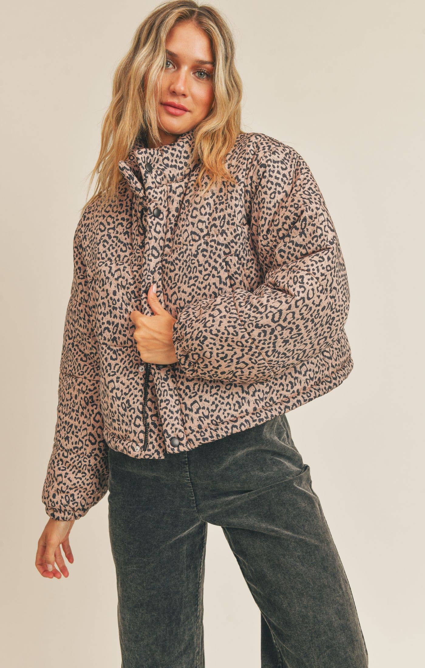 Jagger Leopard Puffer Jacket – Stellaluna Raine