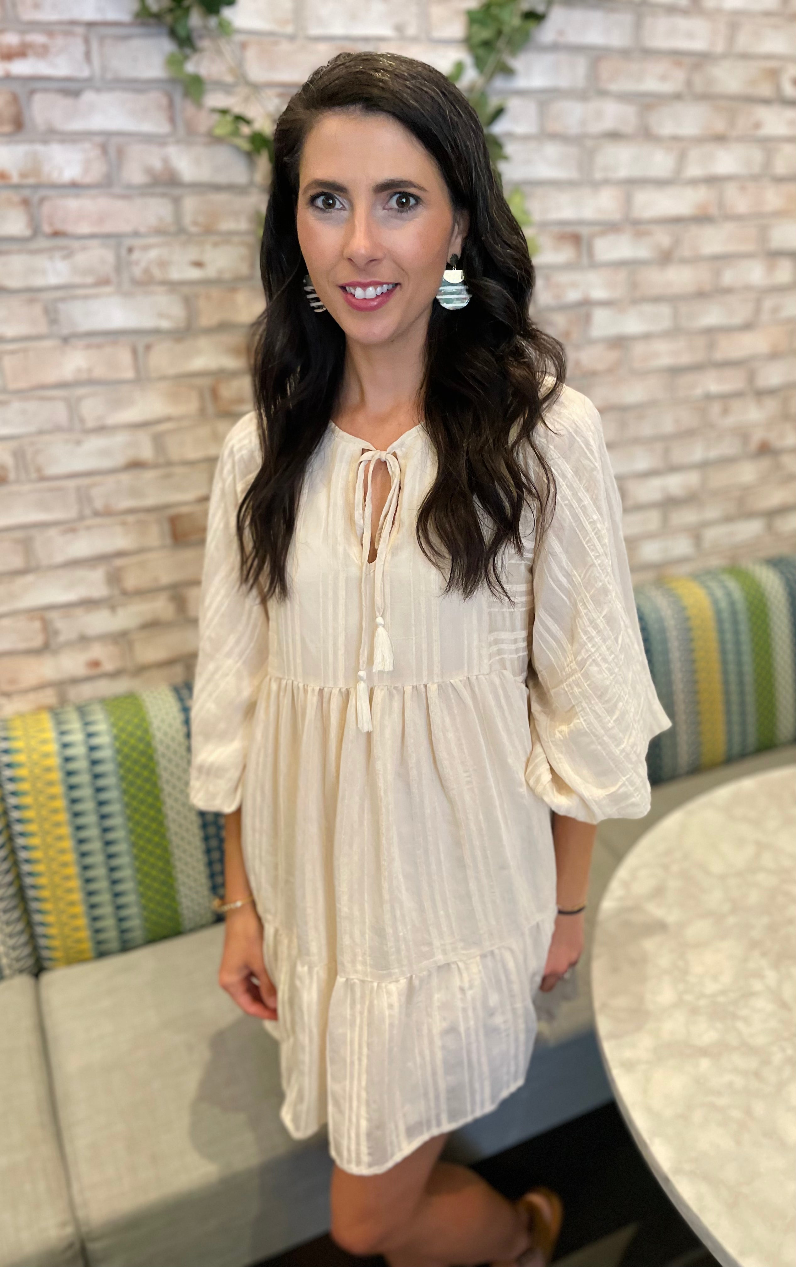 The Sky is the Limit Boho Babydoll Dress – Stellaluna Raine